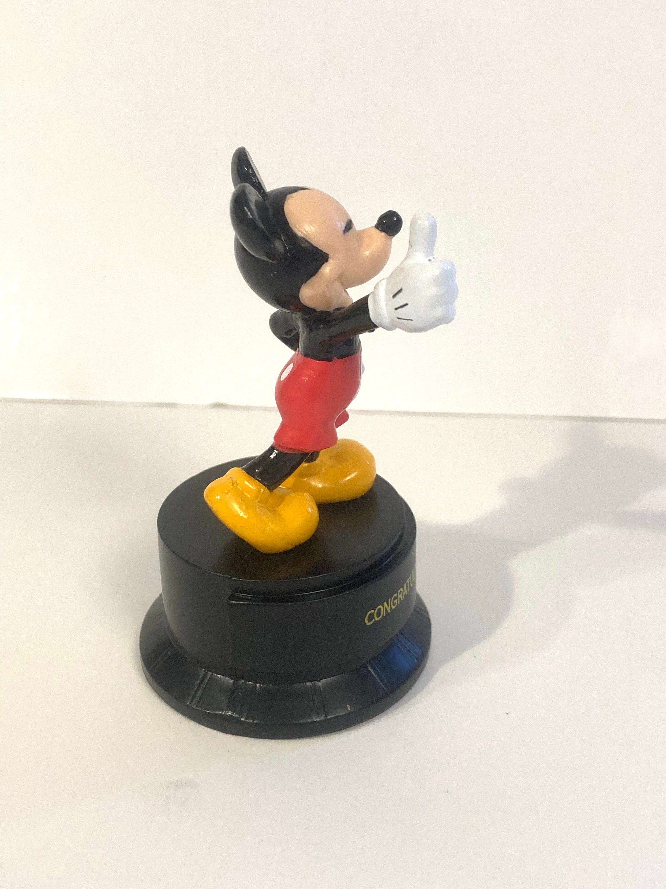 Mickey Mouse Congratulations Trophy Cake Topper - Etsy