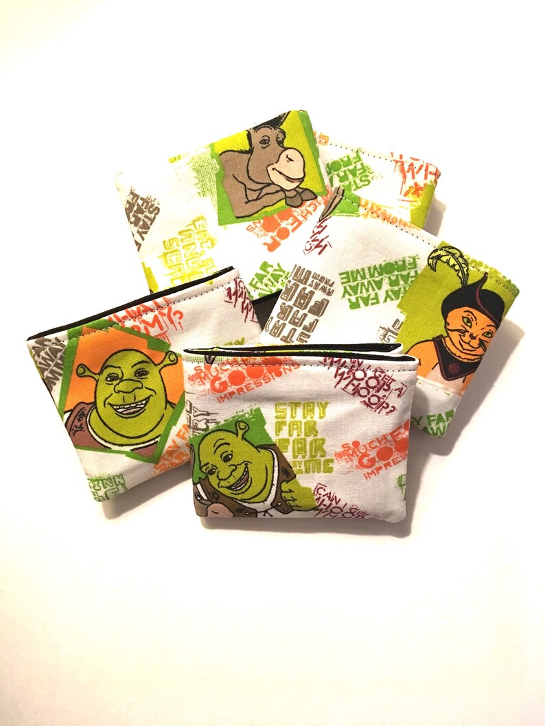 Shrek Kids Childrens Bi Fold Wallet - Etsy