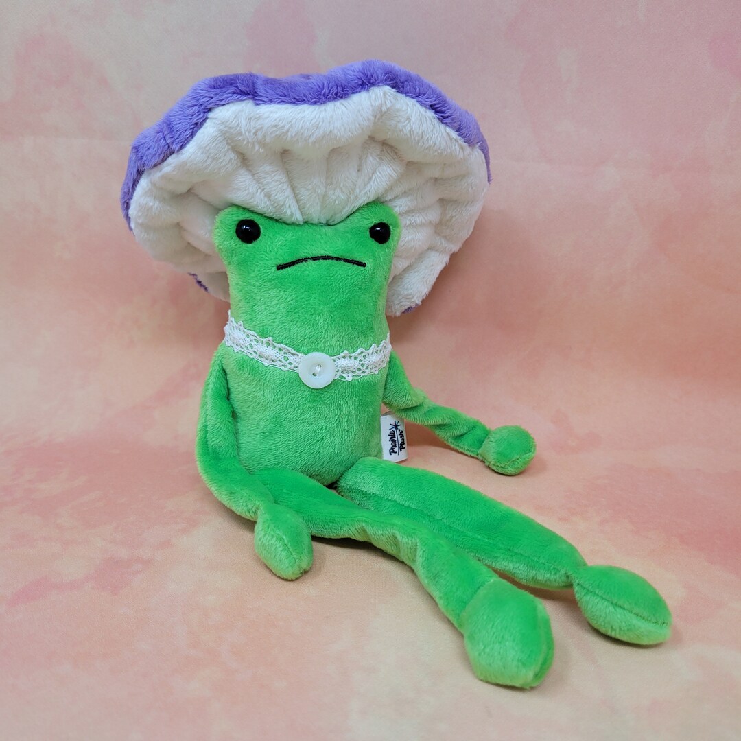 Prairie Plush Mushroom Frog - Etsy