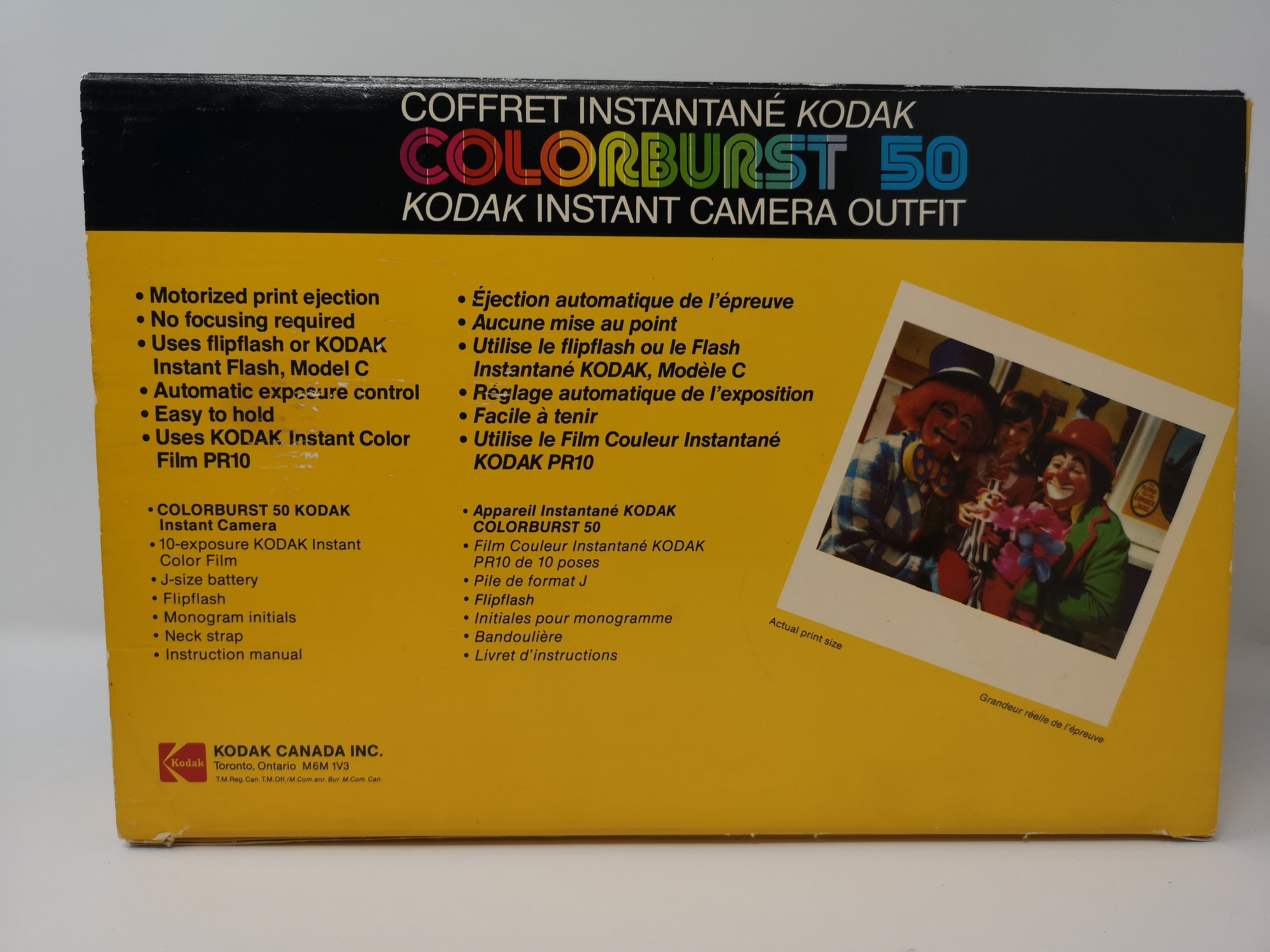 Kodak Colorburst 50 Instant Film Camera - Etsy