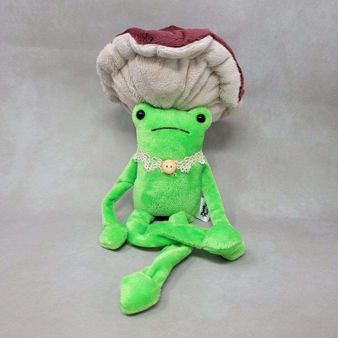 Prairie Plush Mushroom Frog - Etsy