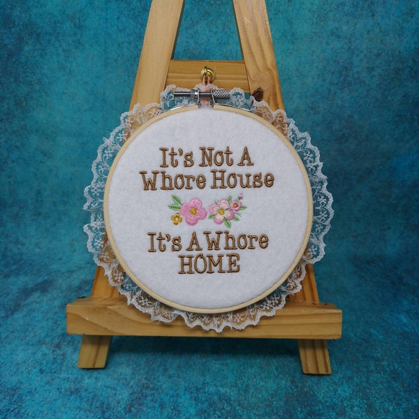 Its Not a Whore House Its a Whore Home Cross Stitch - Etsy Canada