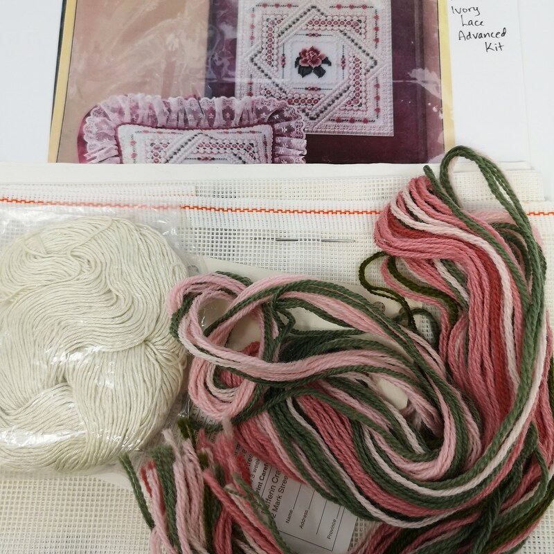 Vintage Crewel Kit - Etsy
