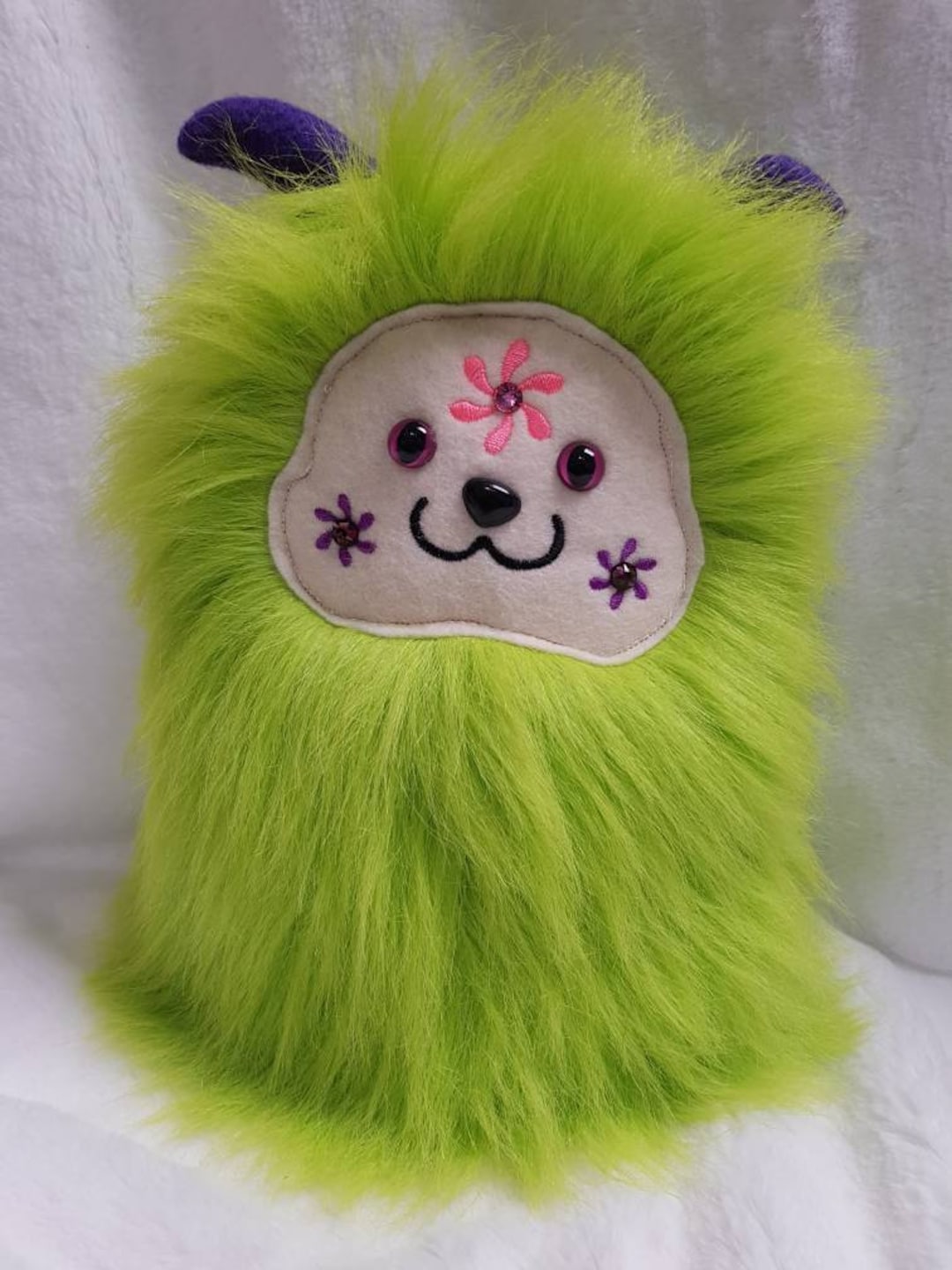 Romashka the Pooga - OOAK Upcycled Monster - Etsy