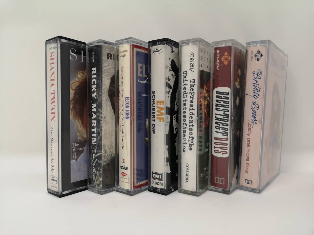 Vintage Cassette Tapes - 90's Pop - Etsy