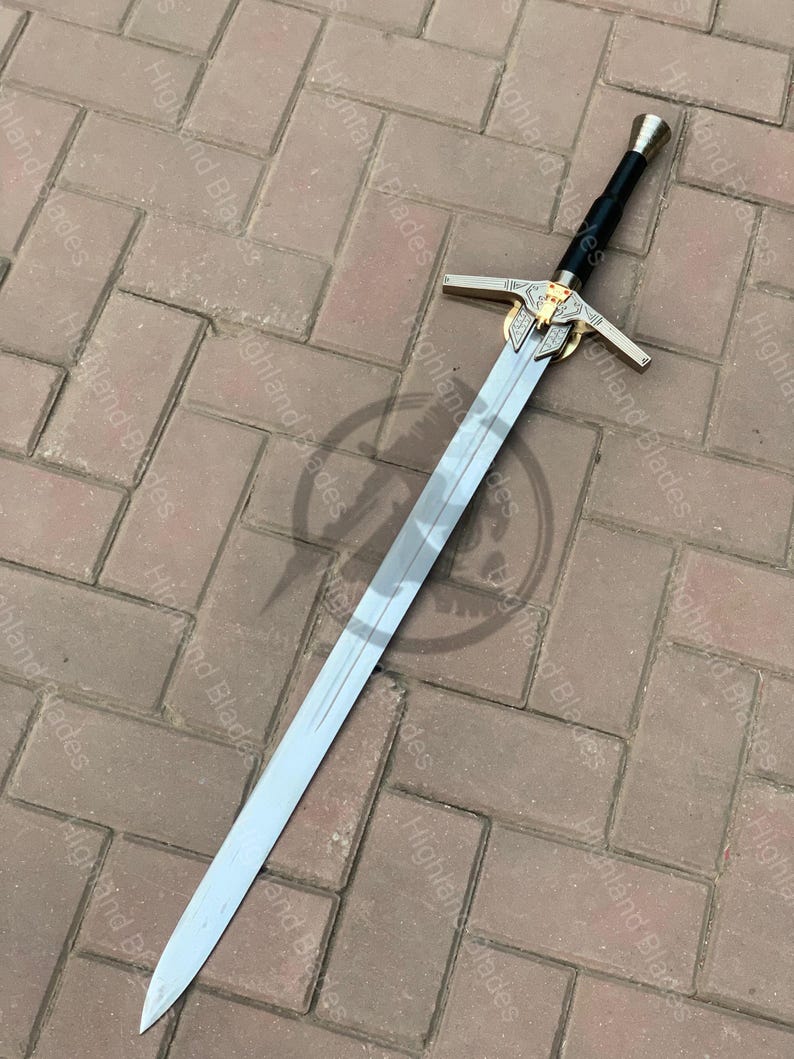 Aerondight-inspired Witcher Sword | Handmade Steel Blade, Cosplay ...