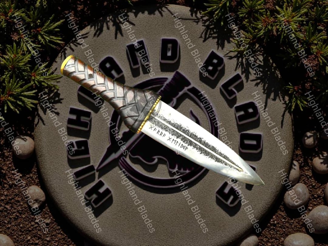 Custom Handmade Thorfinn Dagger Steel Cosplay Knife - Etsy