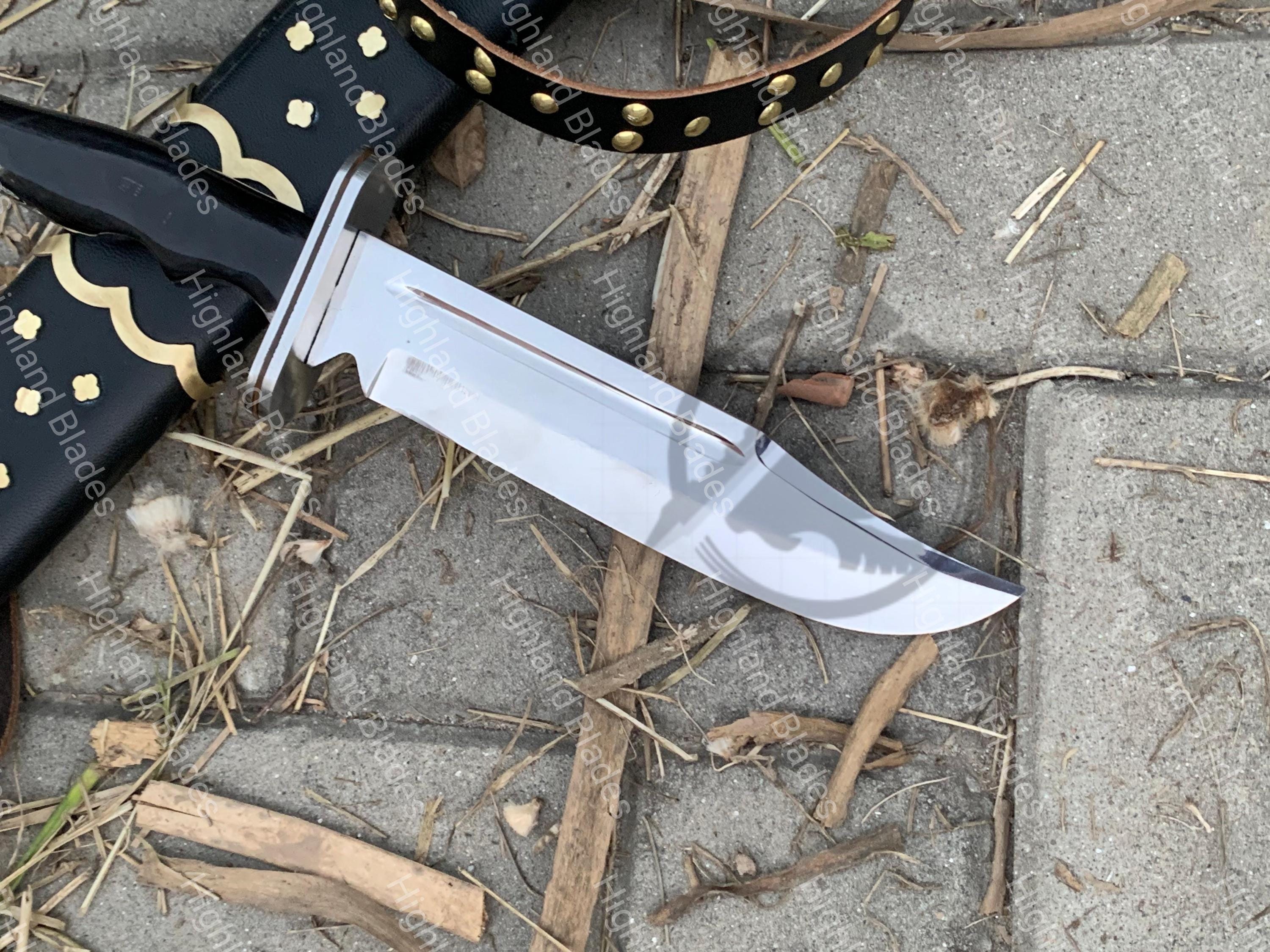 Scream Movie Ghostface Replica Knife: Polished Steel Blade, Buffalo ...