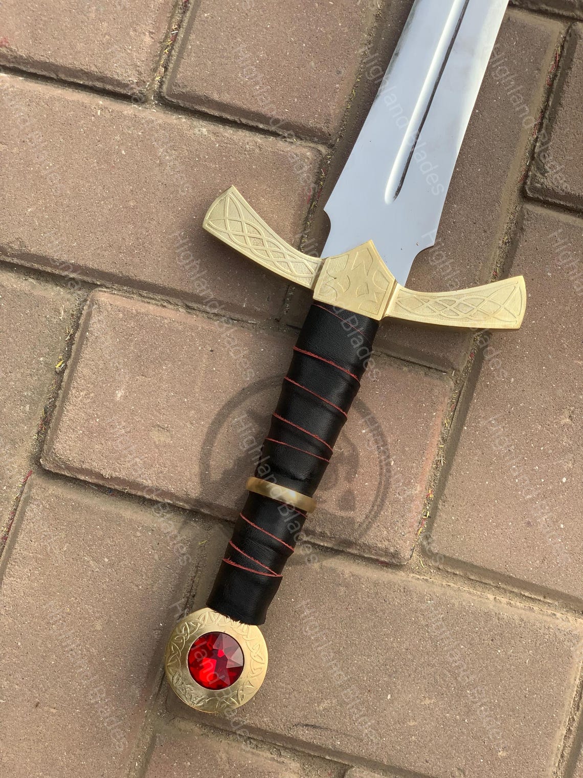 Goldryn Sword: Thrones of Glass Inspired 36" Fantasy Display Sword - Etsy
