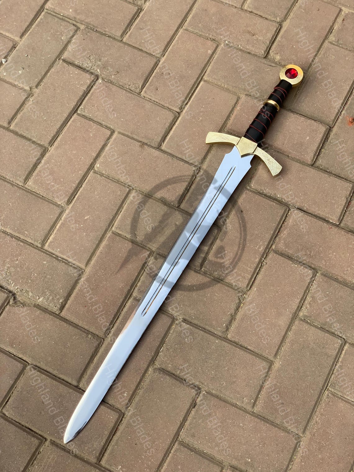 Goldryn Sword: Thrones of Glass Inspired 36" Fantasy Display Sword - Etsy
