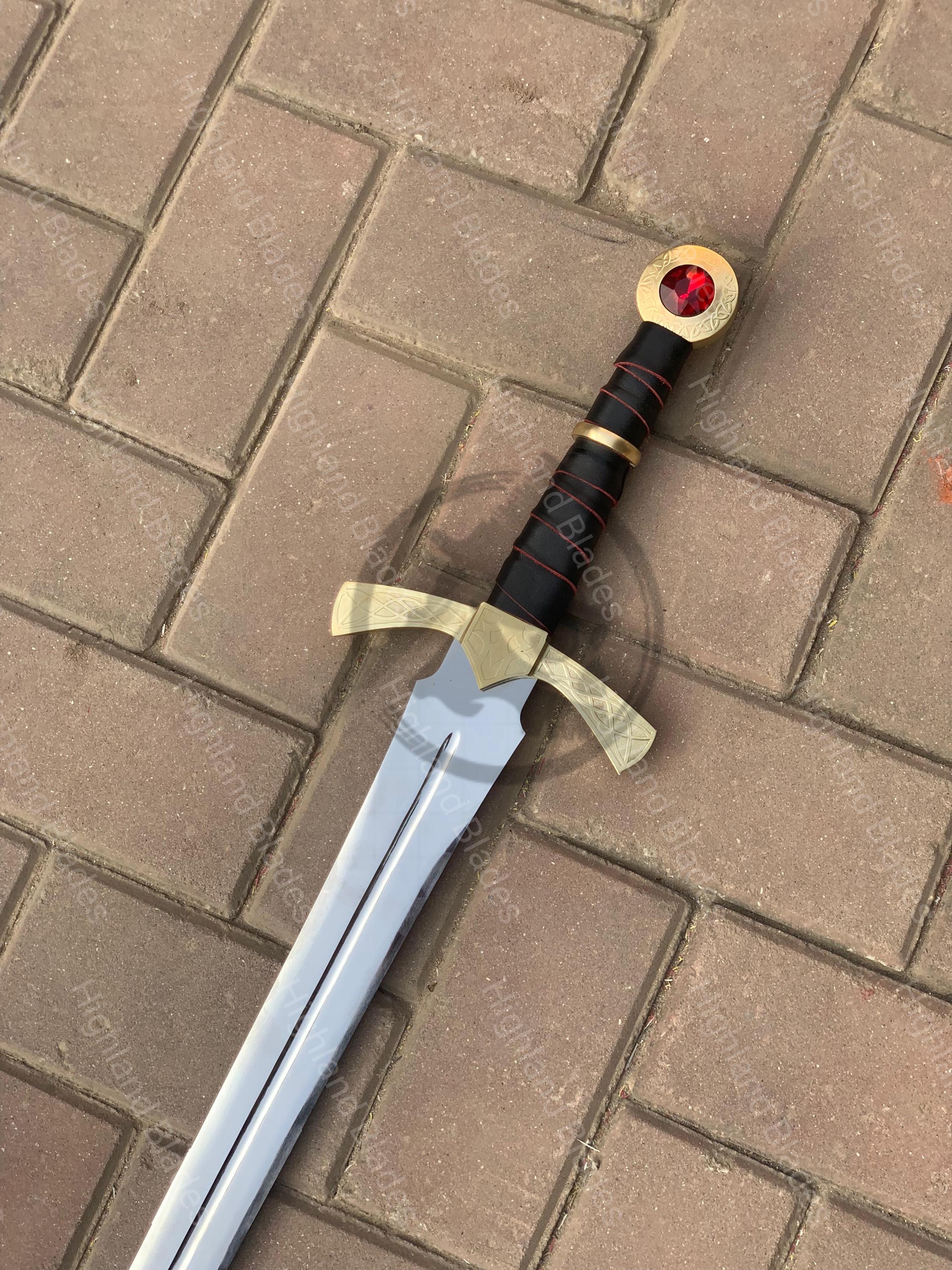 Goldryn Sword: Thrones of Glass Inspired 36" Fantasy Display Sword - Etsy