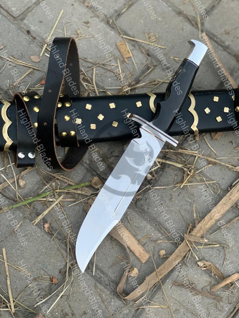 Scream Movie Ghostface Replica Knife: Polished Steel Blade, Buffalo ...