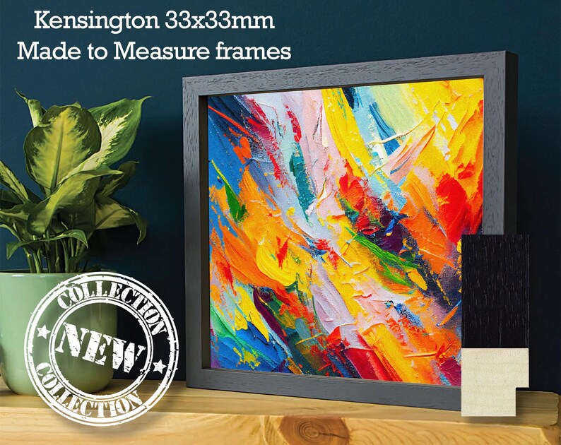 Made to Measure Wooden Frames: Italian Wood, Flat Kensington Range ...