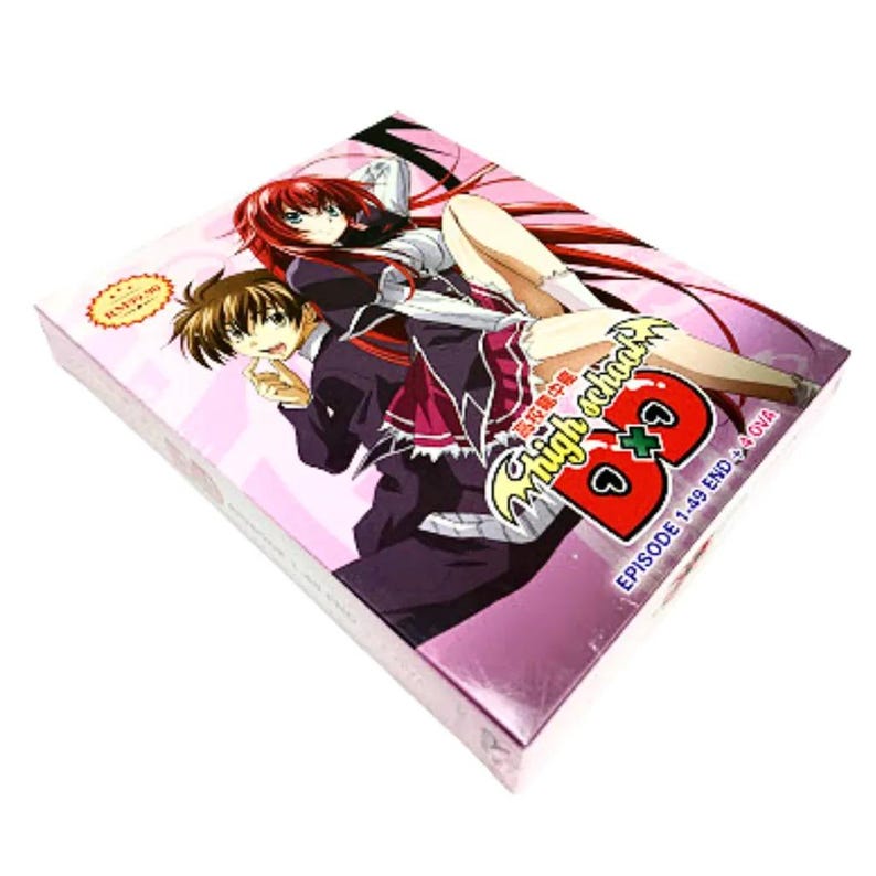 DVD Anime Uncut High School DXD Season 1-4 Series (1-49 End)+ 4 OVA ...