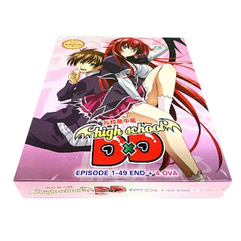 DVD Anime Uncut High School DXD Season 1-4 Series (1-49 End)+ 4 OVA ...