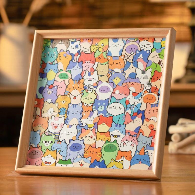 Coloring Wood Puzzles - Etsy UK