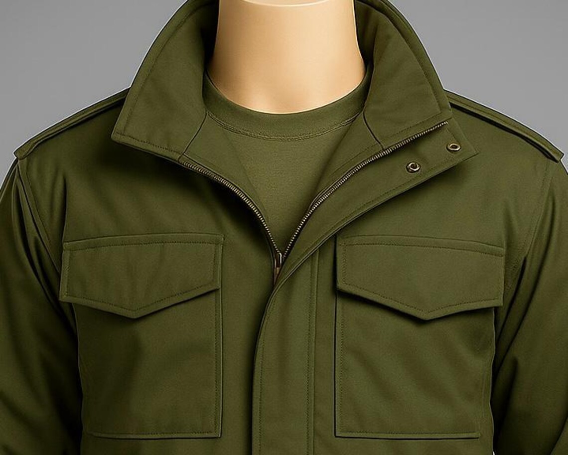 Military Army Field US M-65 Tactical Green Camouflage Jacket Coat for ...