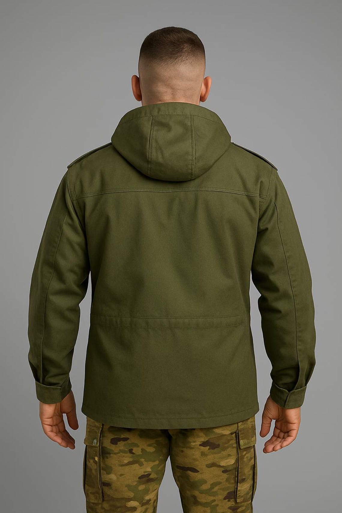 Military Army Field US M-65 Tactical Green Camouflage Jacket Coat for ...