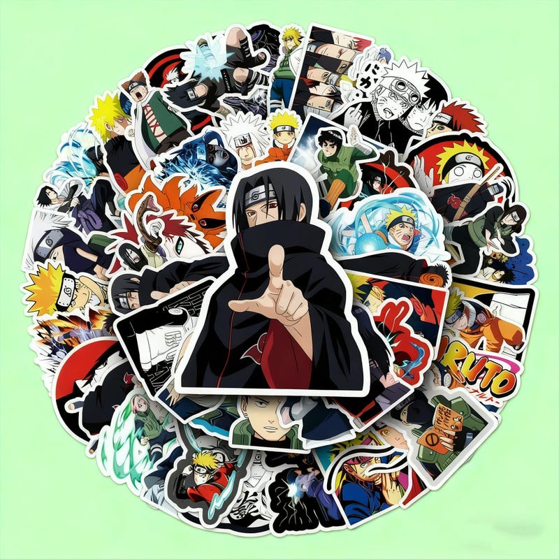 Naruto Stickers - Etsy