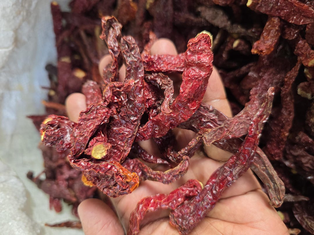 Organic Byadgi Stemless Dry Red Chilli | Natural Indian Mirchi | Hand ...