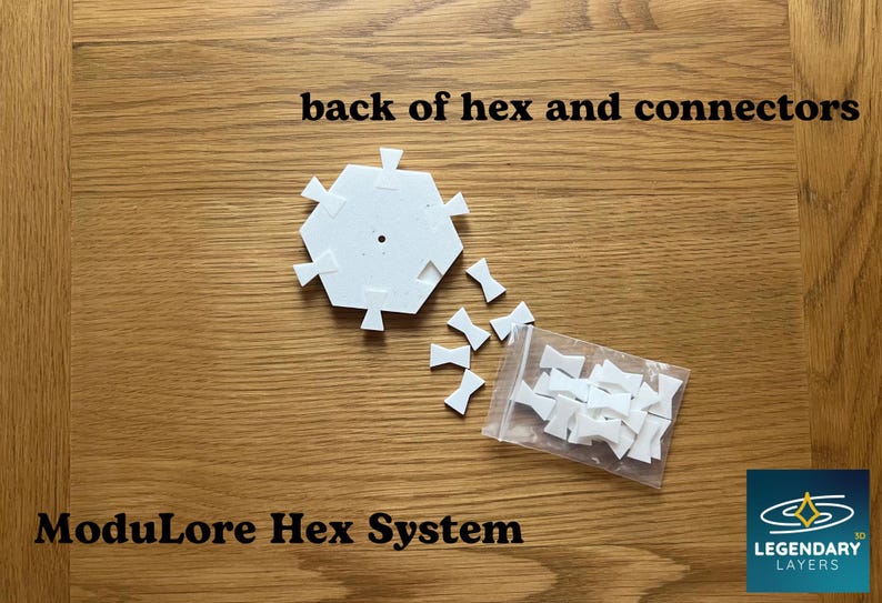 Modulore Hex System - Disney Lorcana Lore Counter Hexagonal Modular ...