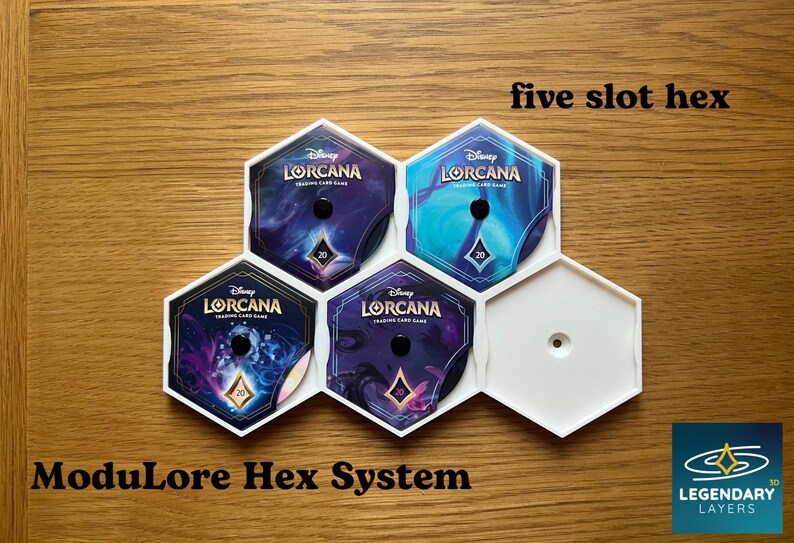 Modulore Hex System - Disney Lorcana Lore Counter Hexagonal Modular ...