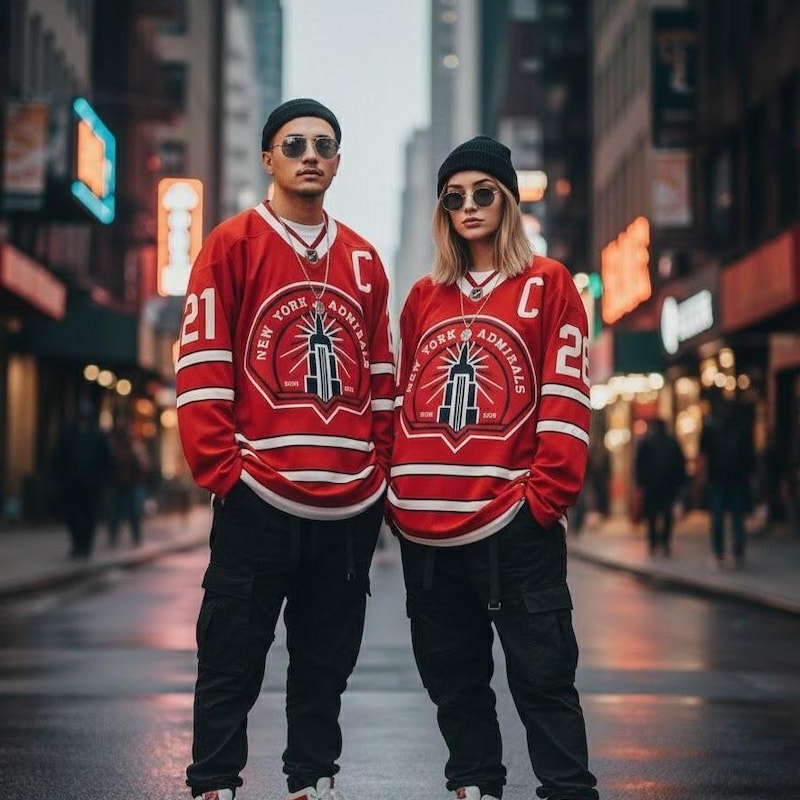 Hunter Hockey Jersey - Etsy