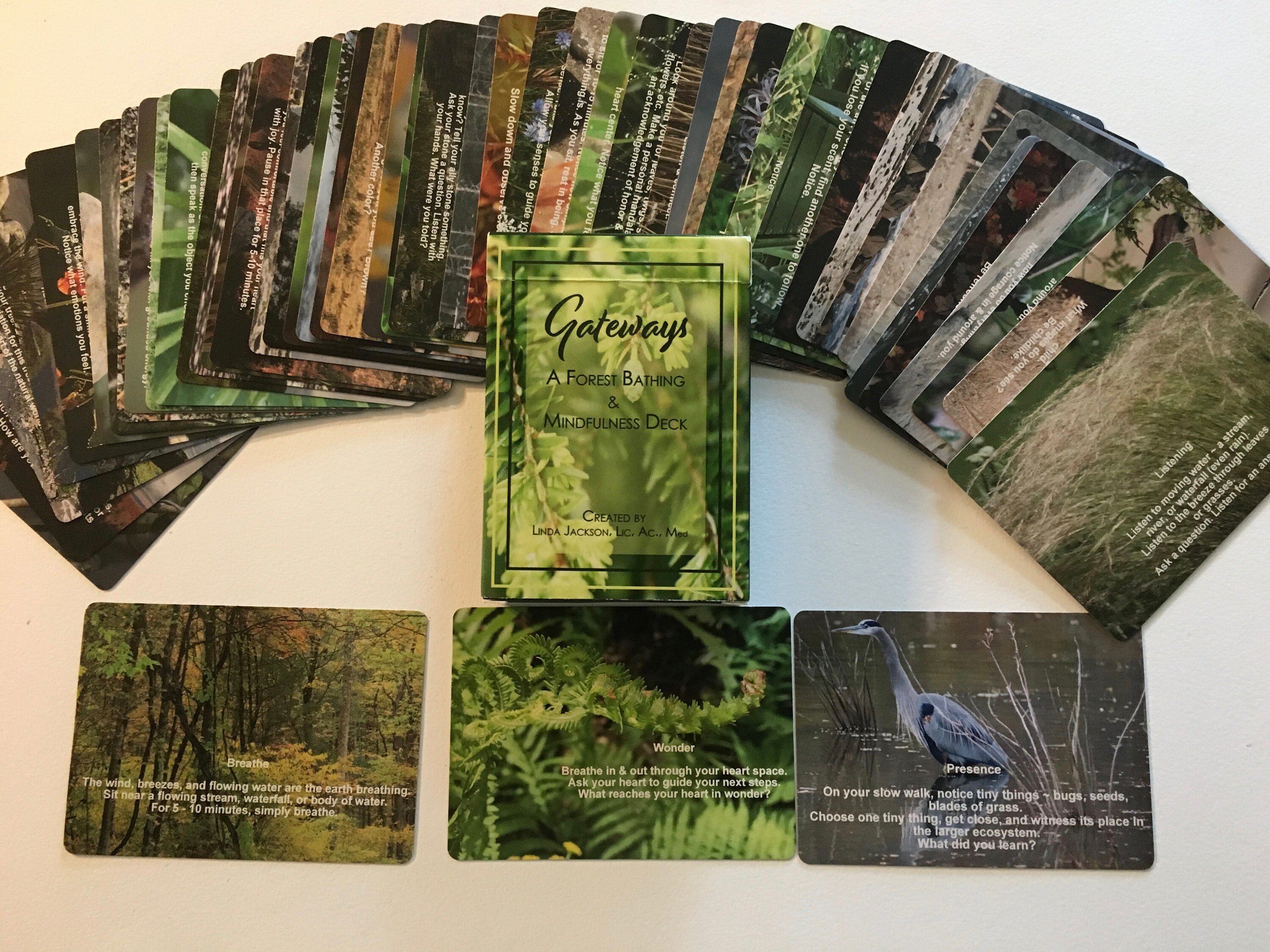 Gateways - A Forest Bathing and Mindfulness Deck -- Stocking Stuffer ...