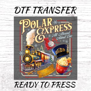 Trending Polar Express Dtf - Etsy