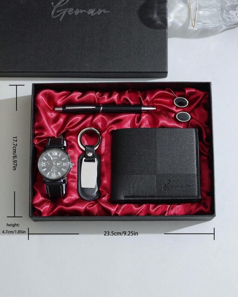 Men’s Watch Gift Set, Business Gift Box, Father’s Day Gift, Boyfriend ...