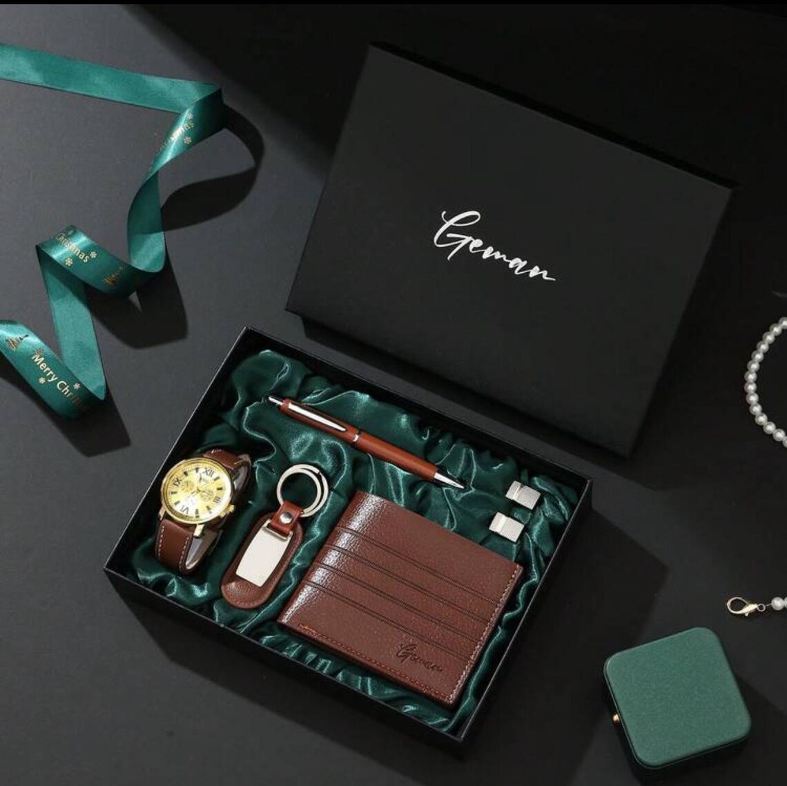 Men’s Watch Gift Set, Business Gift Box, Father’s Day Gift, Boyfriend ...