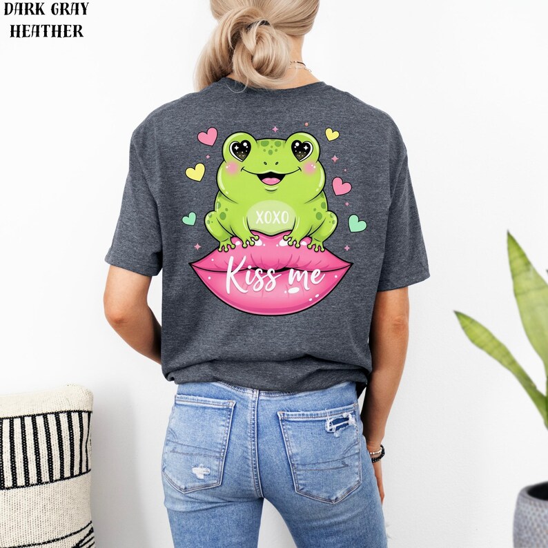 Kiss Me Frog Sweatshirt Hoodie XOXO Valentine Funny Love Gift - Etsy