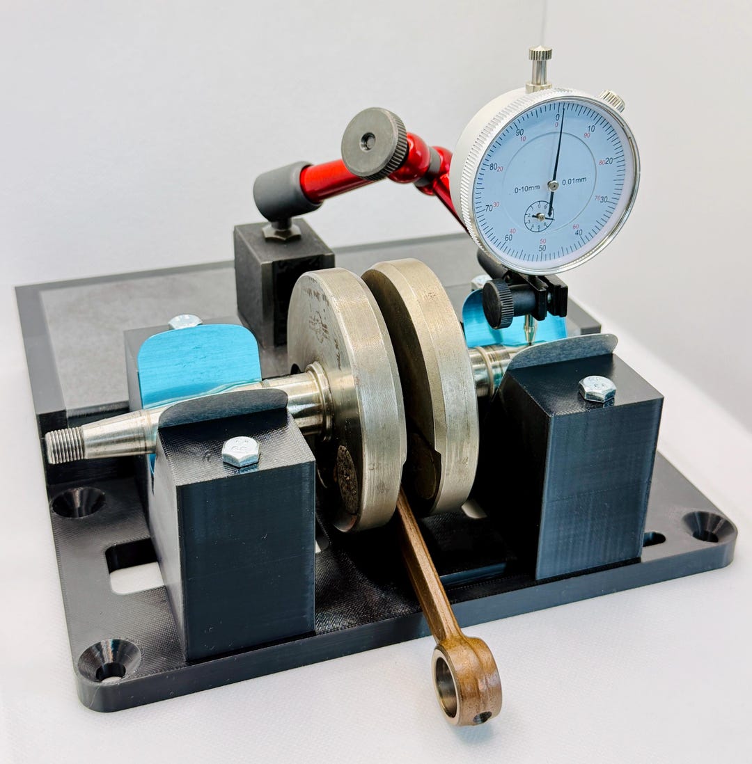 Crankshaft Runout Tester, Balancing Stand, Roller Stand | Incl ...