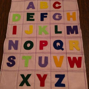 ABC Pocket Chart - Handmade, Learning Tool - Etsy