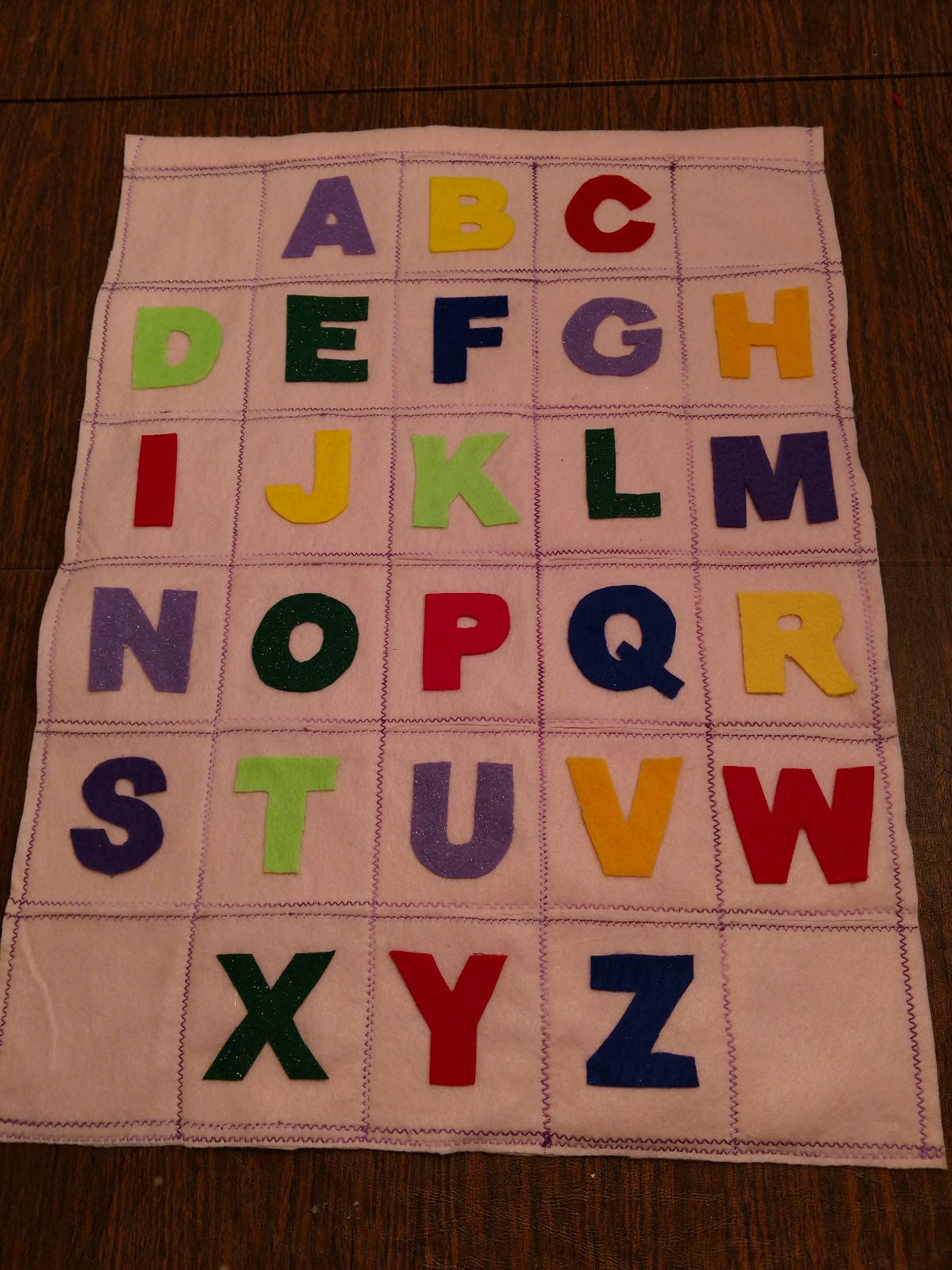 ABC Pocket Chart Handmade Learning Tool - Etsy