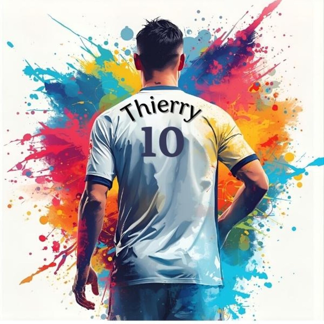 Set of 3 Customizable Football Posters | Custom Printable Wall Art ...