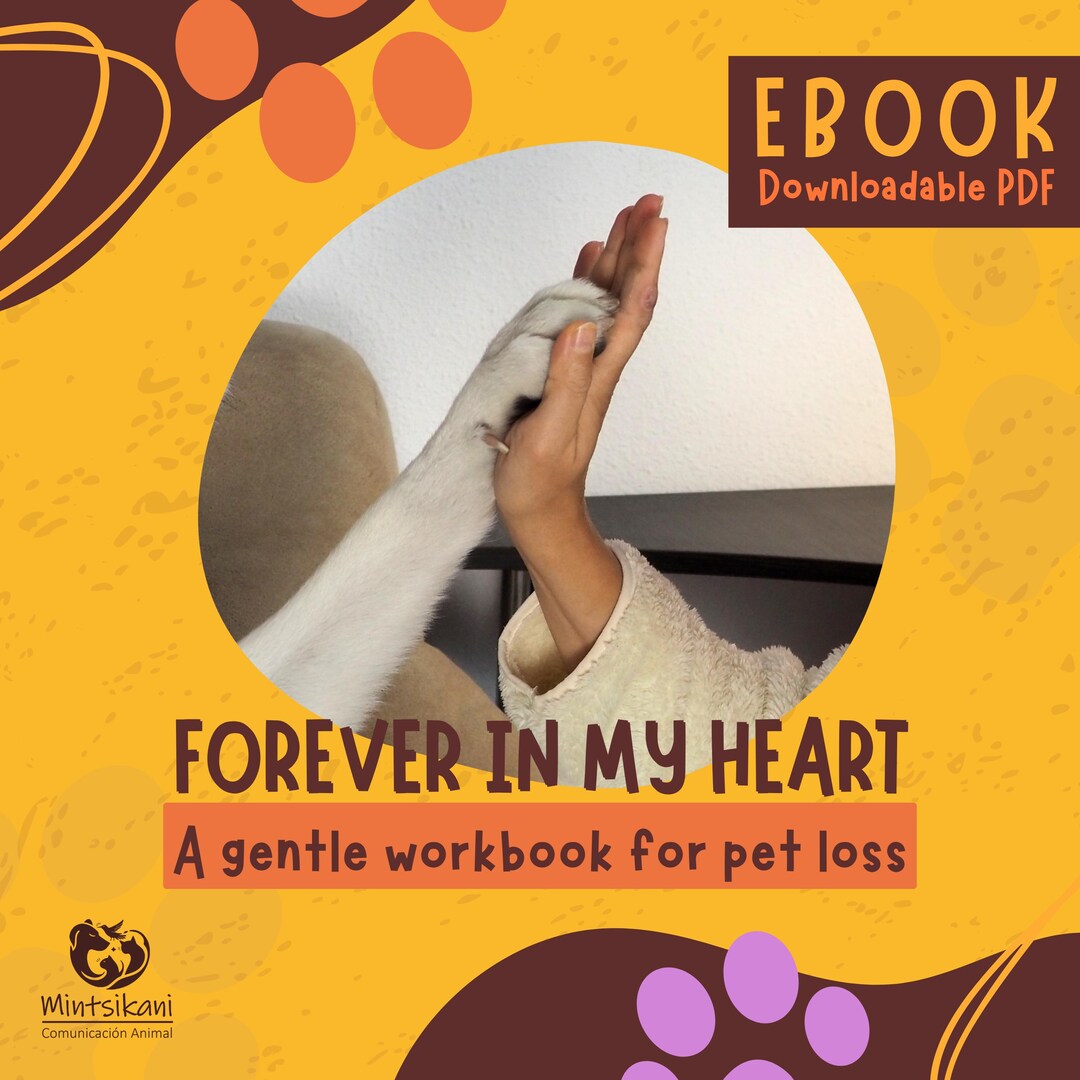 Pet Loss Grief Workbook Printable Gentle Healing Journal Rituals and ...