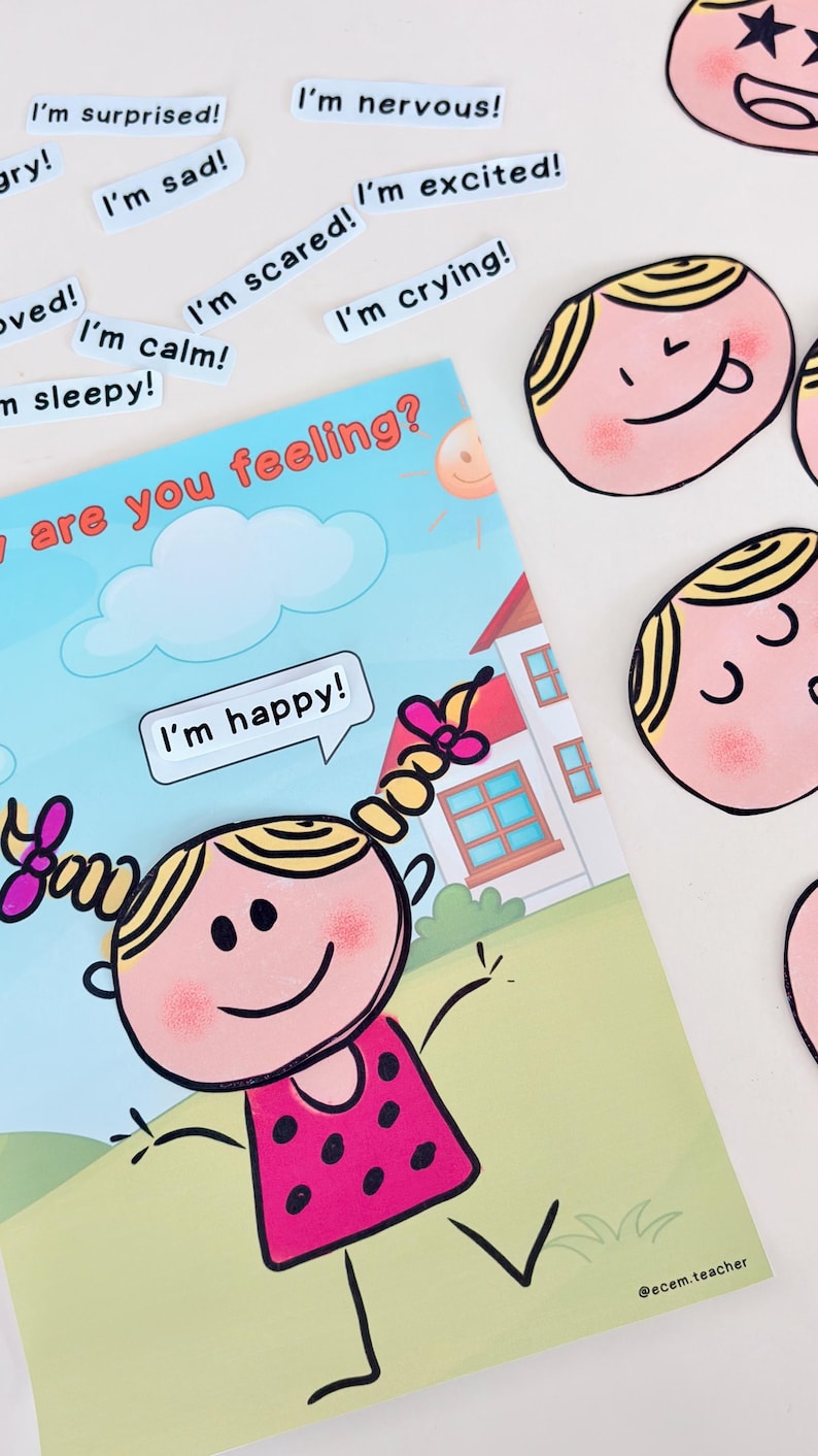 How Are You Feeling?” –feelings & Emotions Activity Pack - Etsy