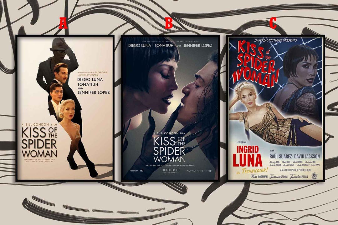 Kiss of the Spider Woman Movie Poster Wall Art | Canvas Print | Home ...