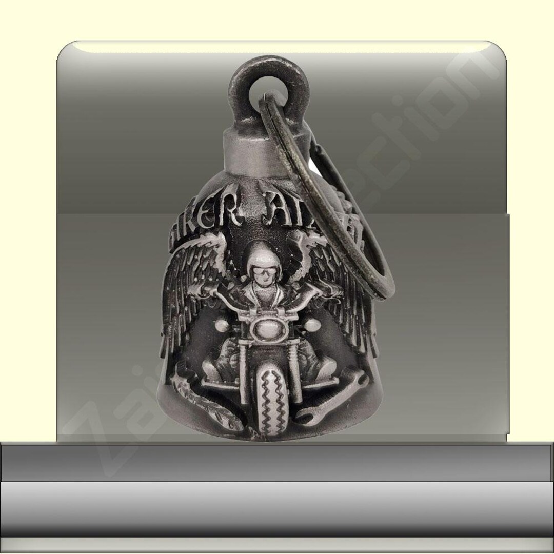 Ride Safe Angel Guardian Bell – Motorcycle Good Luck Charm | Classic ...