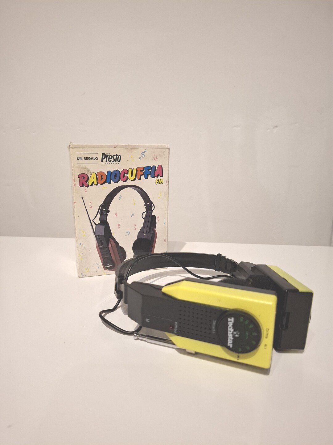 Vintage Radiocuffia FM Headset Radio - 1990s Italian Promo With Box - Etsy