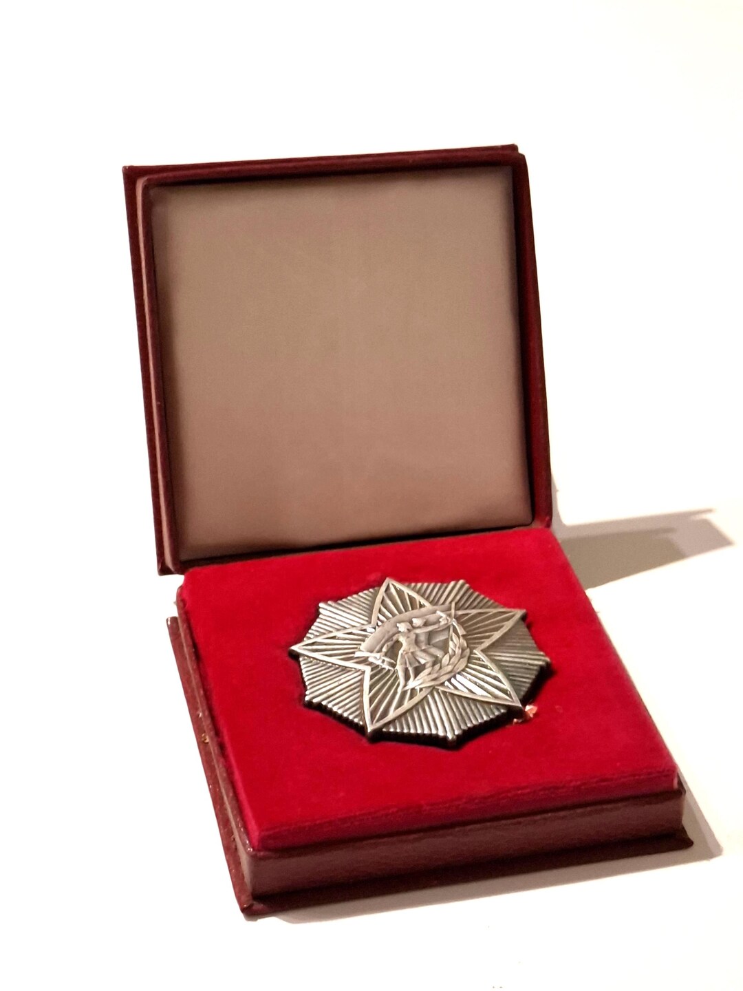 Vintage Yugoslav Socialist Star Badge – 1960s Recognition Award, Labor ...