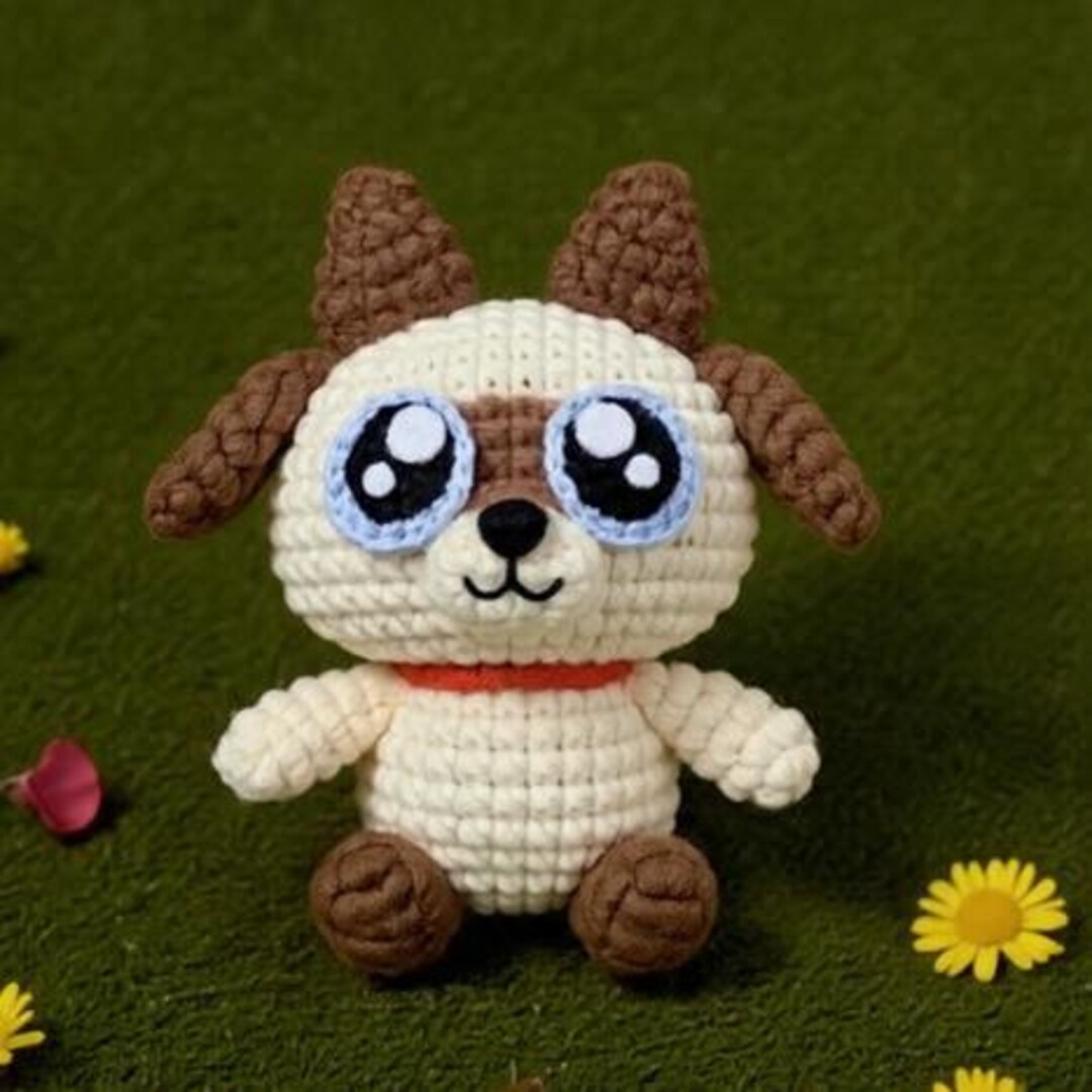 Mini Himalayan Cat Crochet Pattern, Low Sew Amigurumi Keychain - Etsy