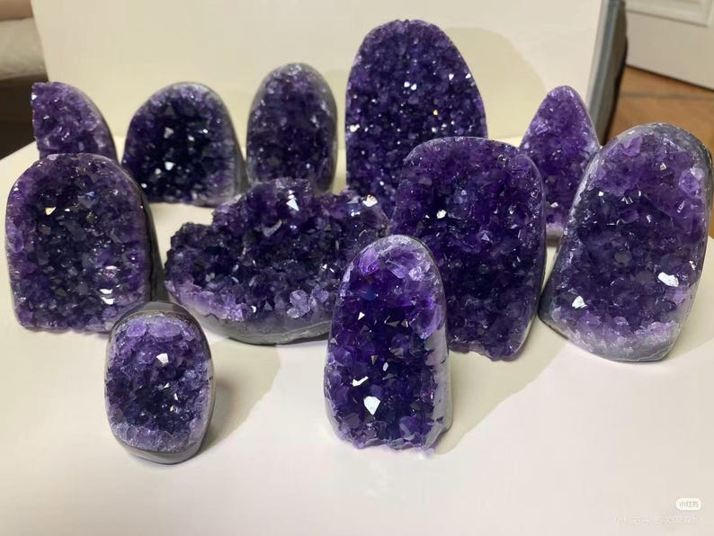 Natural Amethyst Cluster,amethyst Geode,raw Amethyst,vug,mineral ...