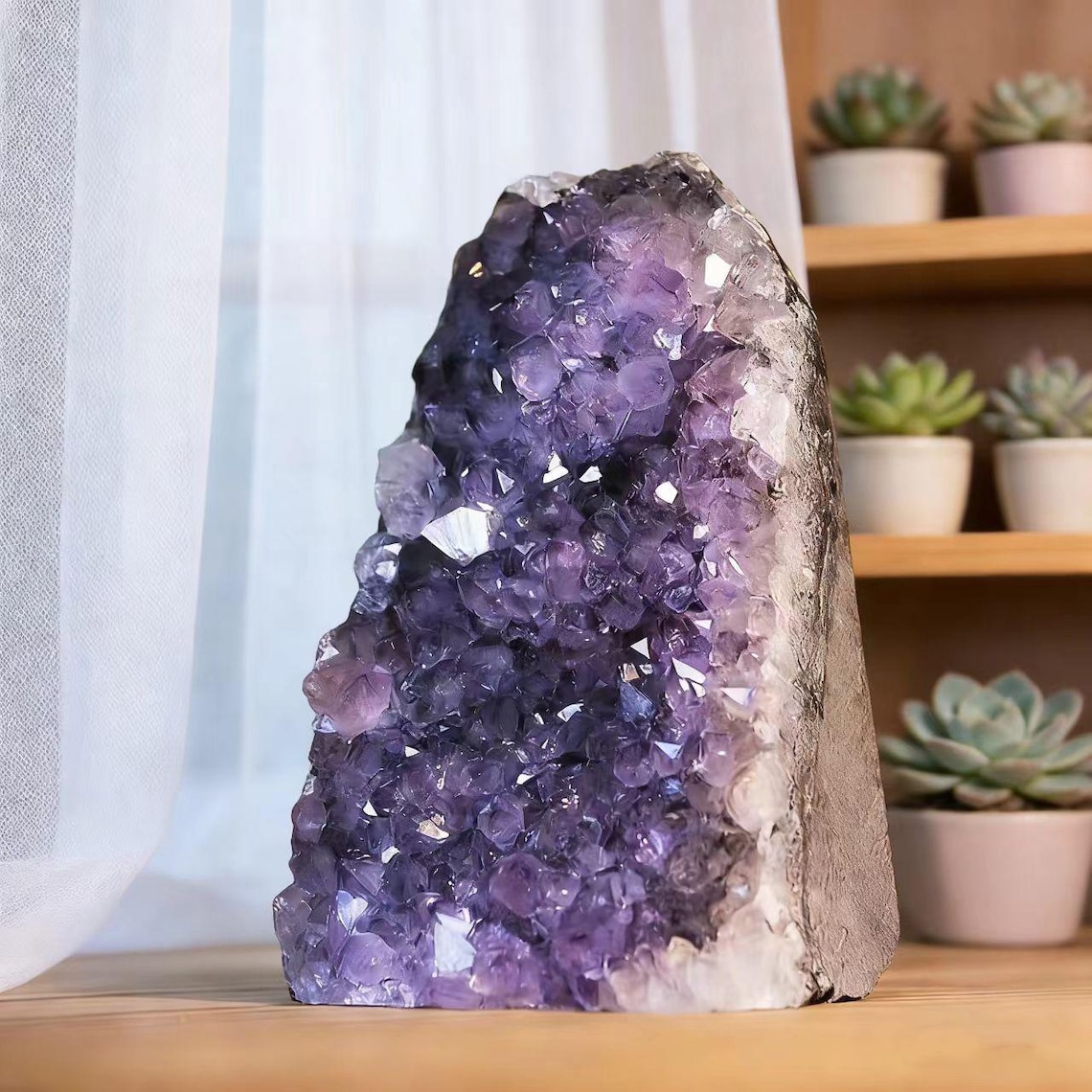 Natural Amethyst Cluster,amethyst Geode,raw Amethyst,vug,mineral ...