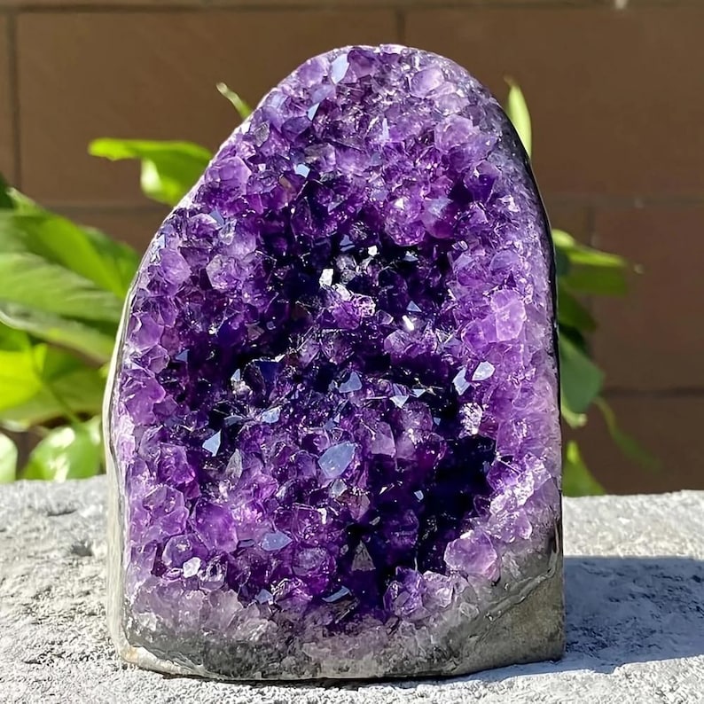 Natural Amethyst Cluster,amethyst Geode,raw Amethyst,vug,mineral ...
