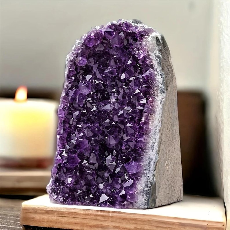 Natural Amethyst Cluster,amethyst Geode,raw Amethyst,vug,mineral ...