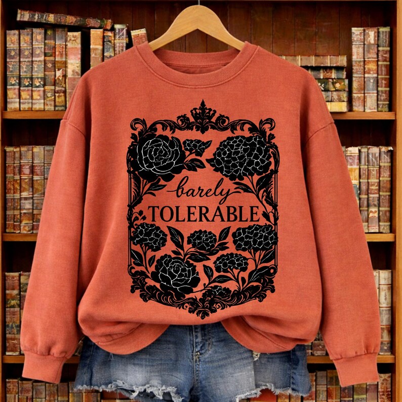 Jane Austen Comfort Colors Sweatshirt , Pride and Prejudice Gifts for Fans - Etsy