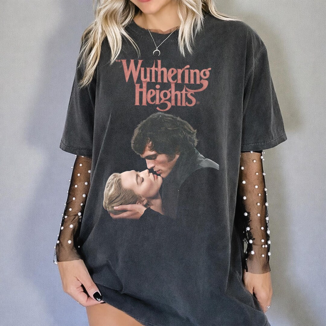 Wuthering Heights by Emily Brontë Shirt, Heathcliffe Book Club Literary ...