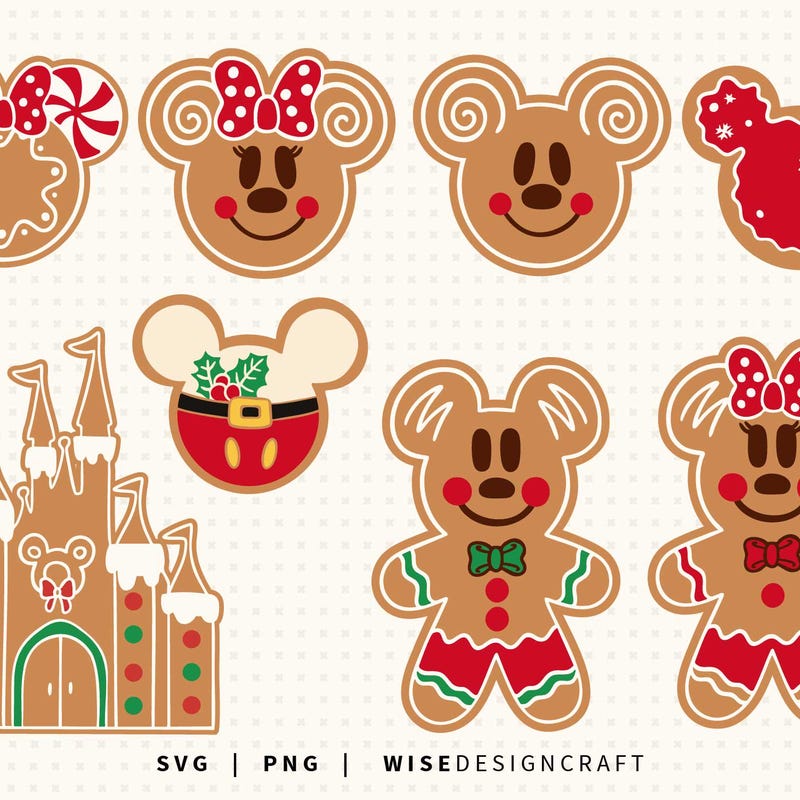 Gingerbread Face - Etsy